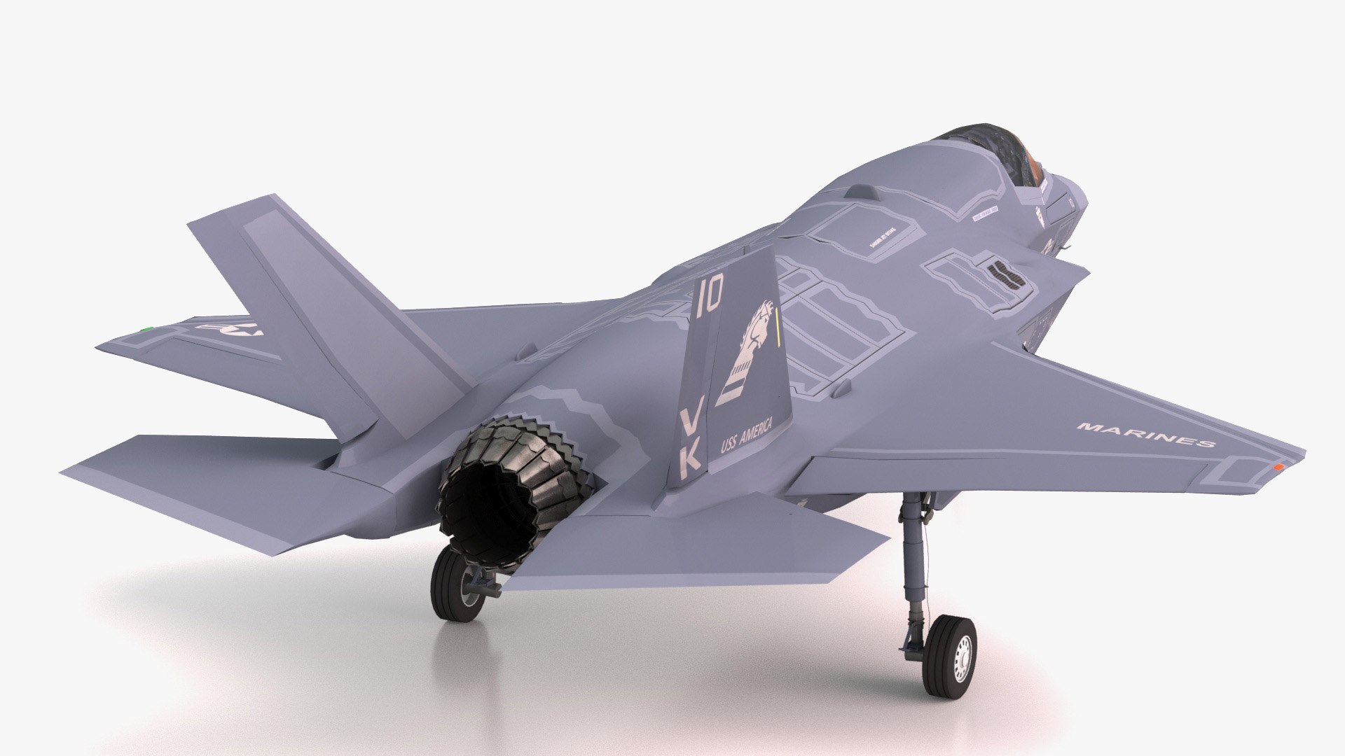 F-35B Lightning USMC 3D model - TurboSquid 1966682