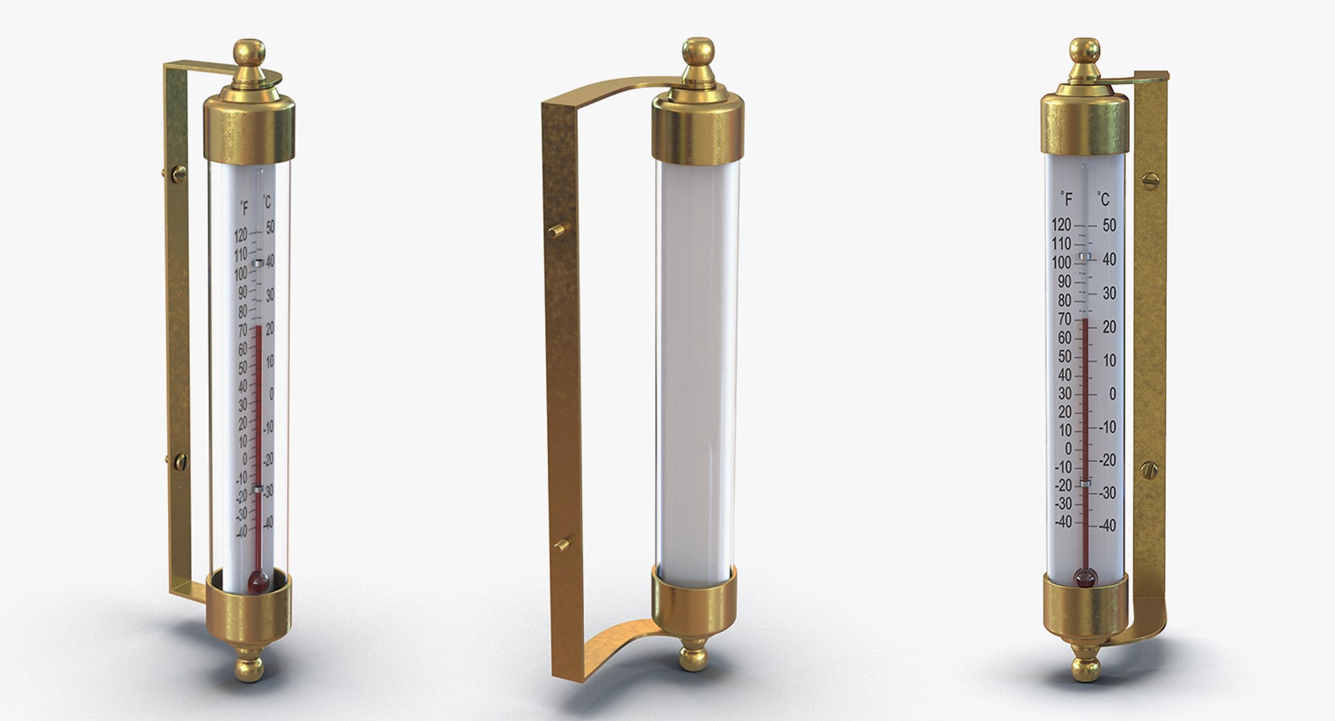 3D Atmospheric Thermometers Collection - TurboSquid 1920294