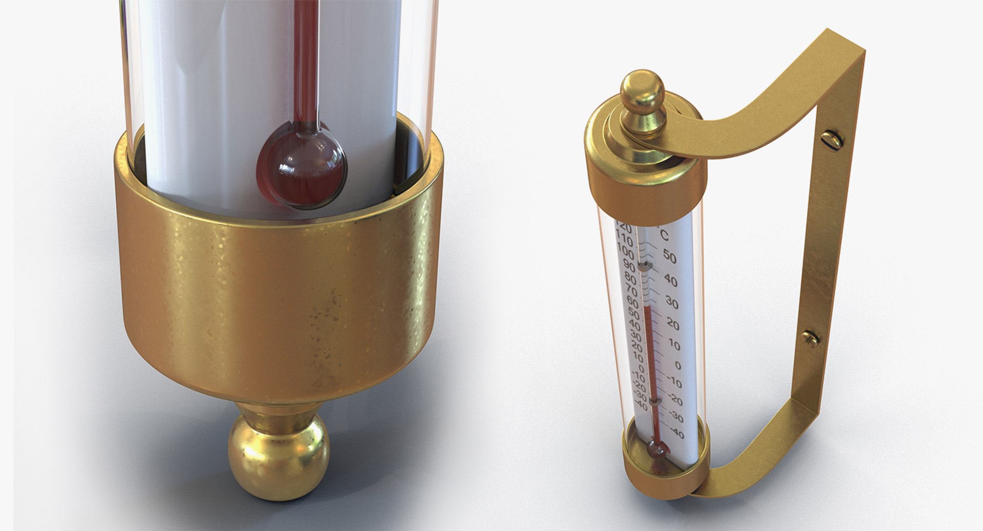 3D Atmospheric Thermometers Collection - TurboSquid 1920294