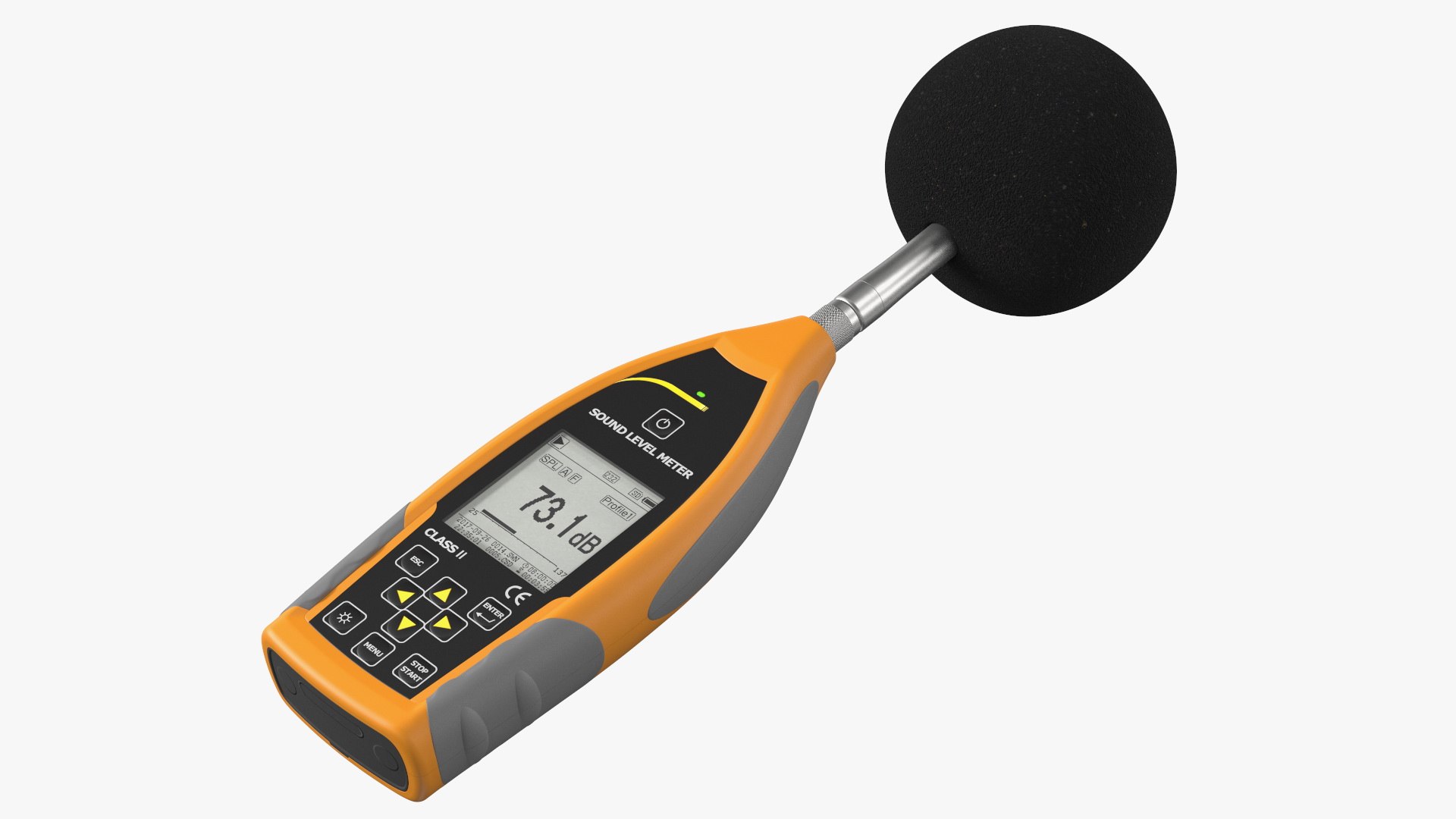 Handheld Digital Sound Level Meter 3D model - TurboSquid 1736955