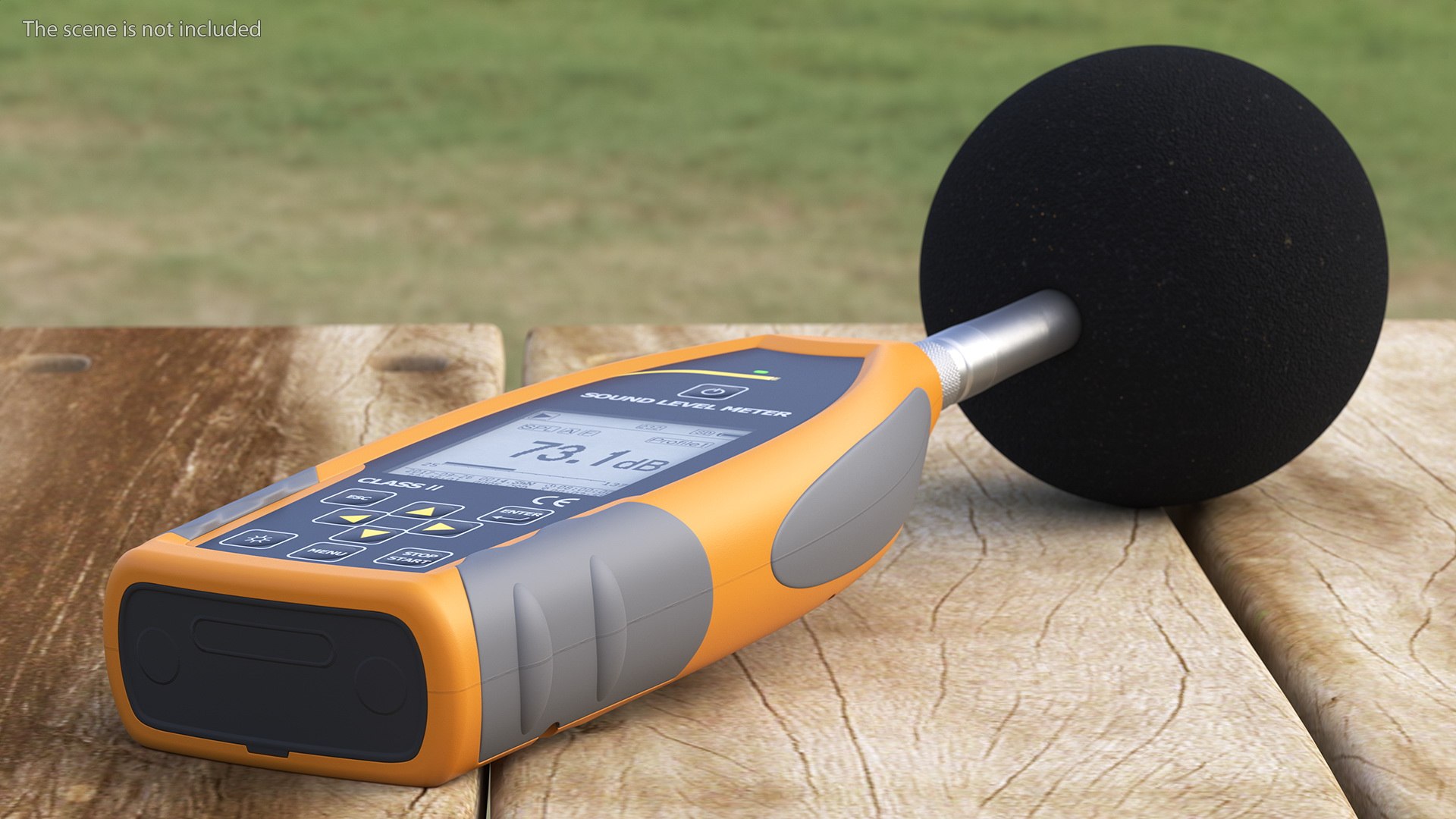 Handheld Digital Sound Level Meter 3D Model - TurboSquid 1736955