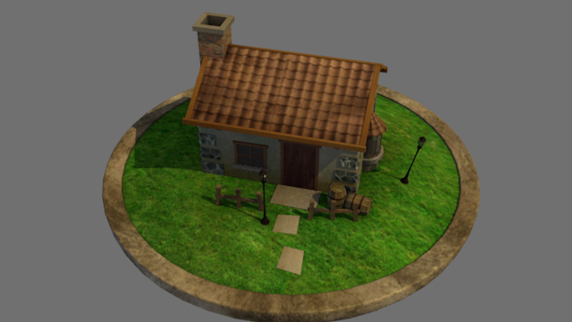 3d home environment model