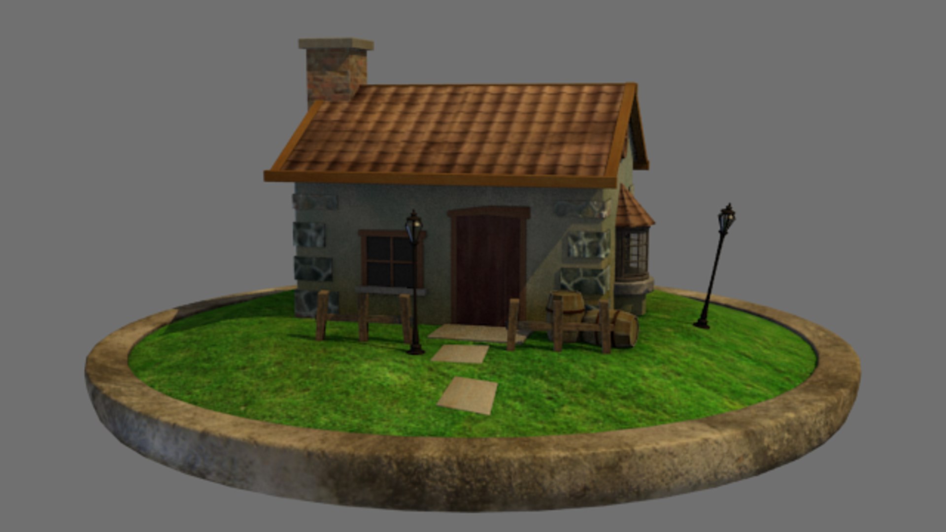 3d home environment model