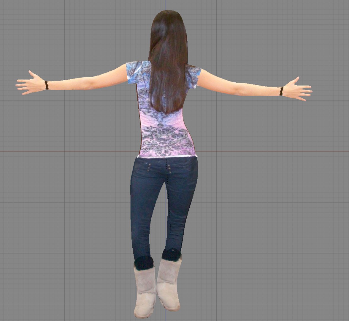 Female Girl Woman 3d Fbx