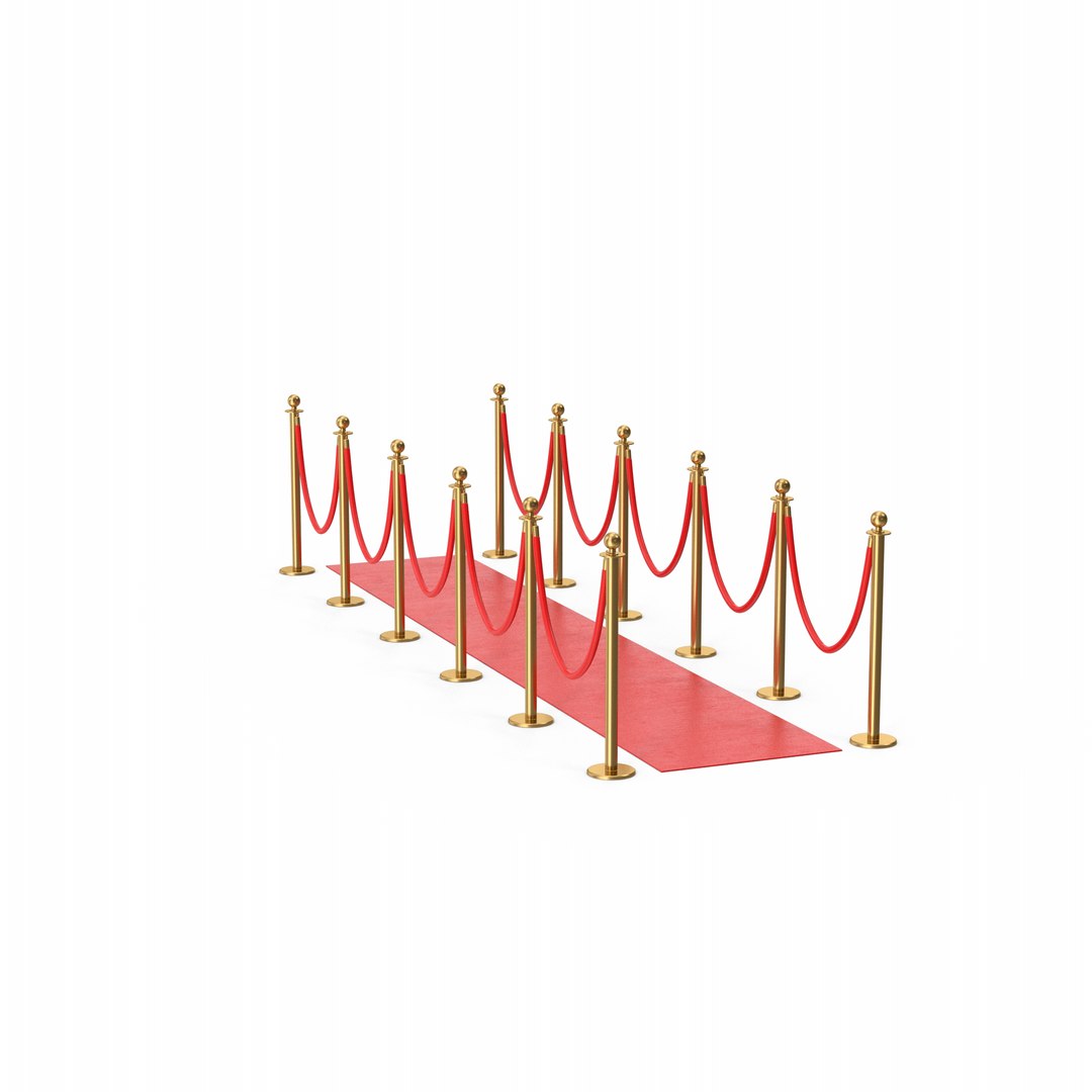 Red Carpet 3D Model - TurboSquid 2195237