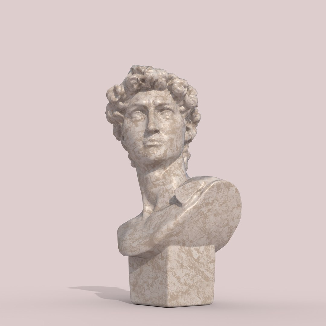 Bust Sculpture 3D - TurboSquid 2248126