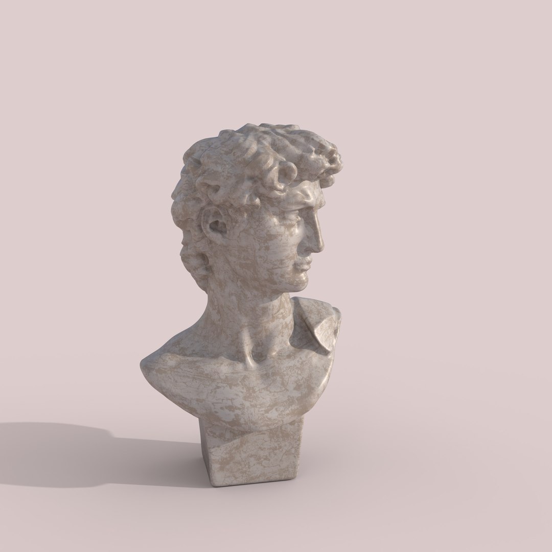 Bust Sculpture 3D - TurboSquid 2248126