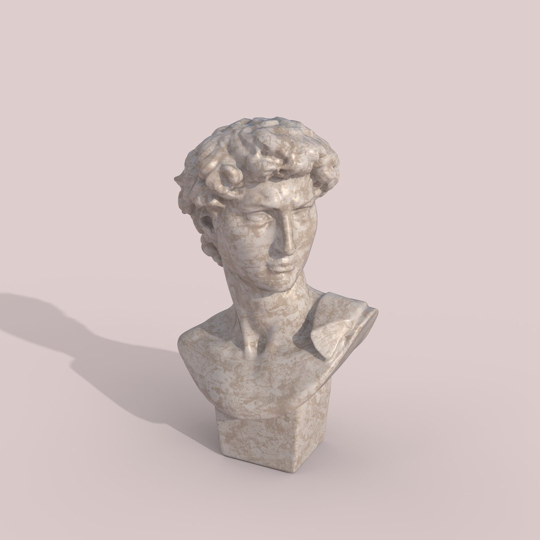 Bust Sculpture 3D - TurboSquid 2248126