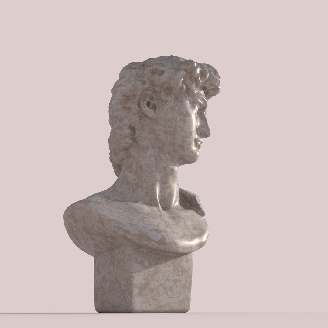 Bust Sculpture 3D - TurboSquid 2248126