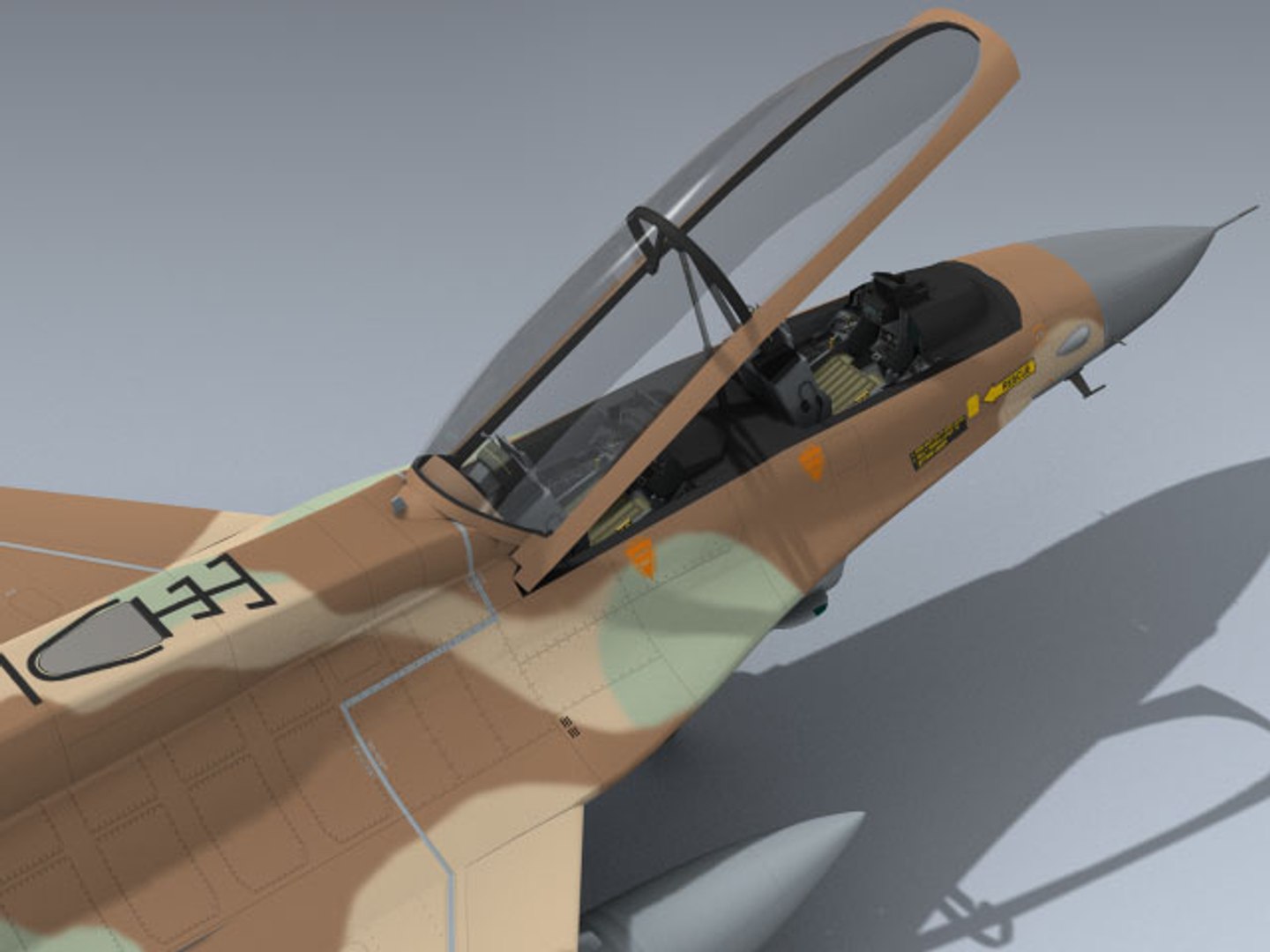 3d Israeli Idf F-16d