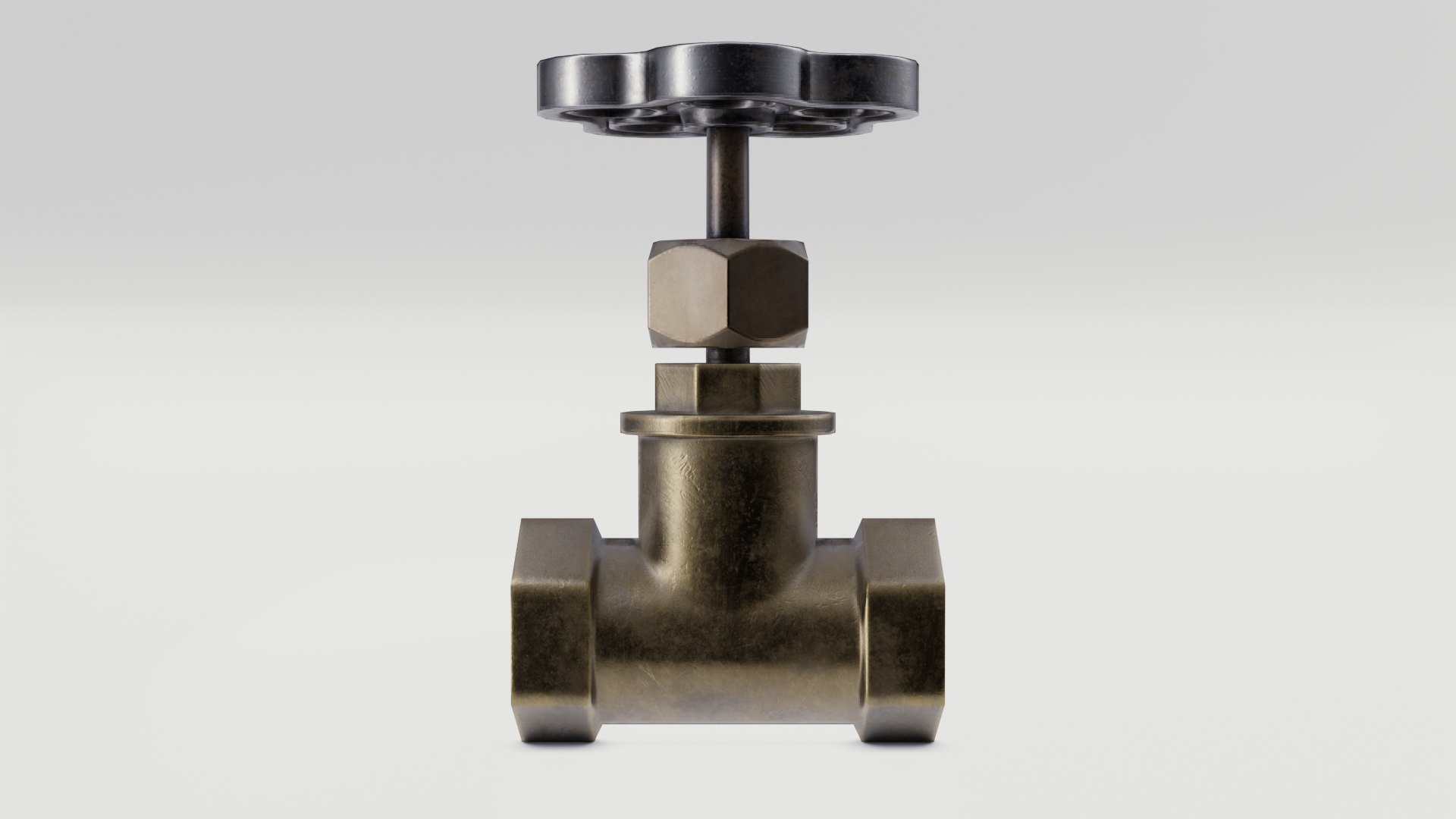3D Old Gate Valve - TurboSquid 1659437