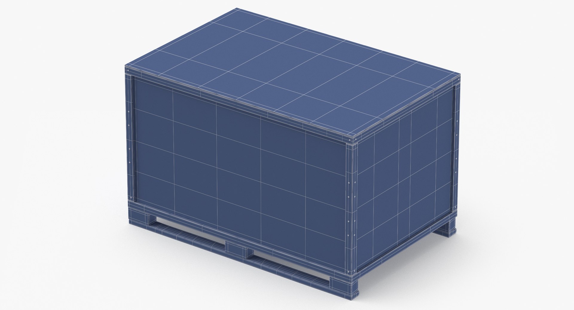 3D Cargo Wooden Crate 04 Model - TurboSquid 1969442