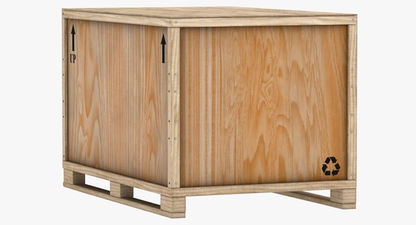 modelo 3d Cargo Wooden Crate 04 - TurboSquid 1969442