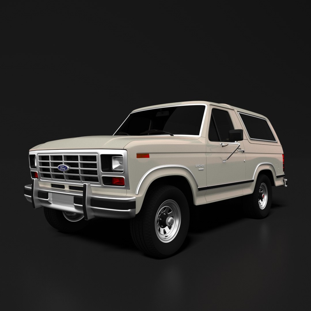 3D Ford Bronco - TurboSquid 2328843