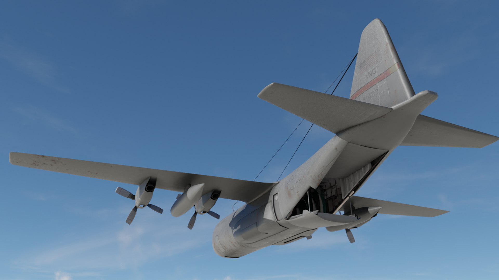 Lockheed C-130 Model - TurboSquid 2206190