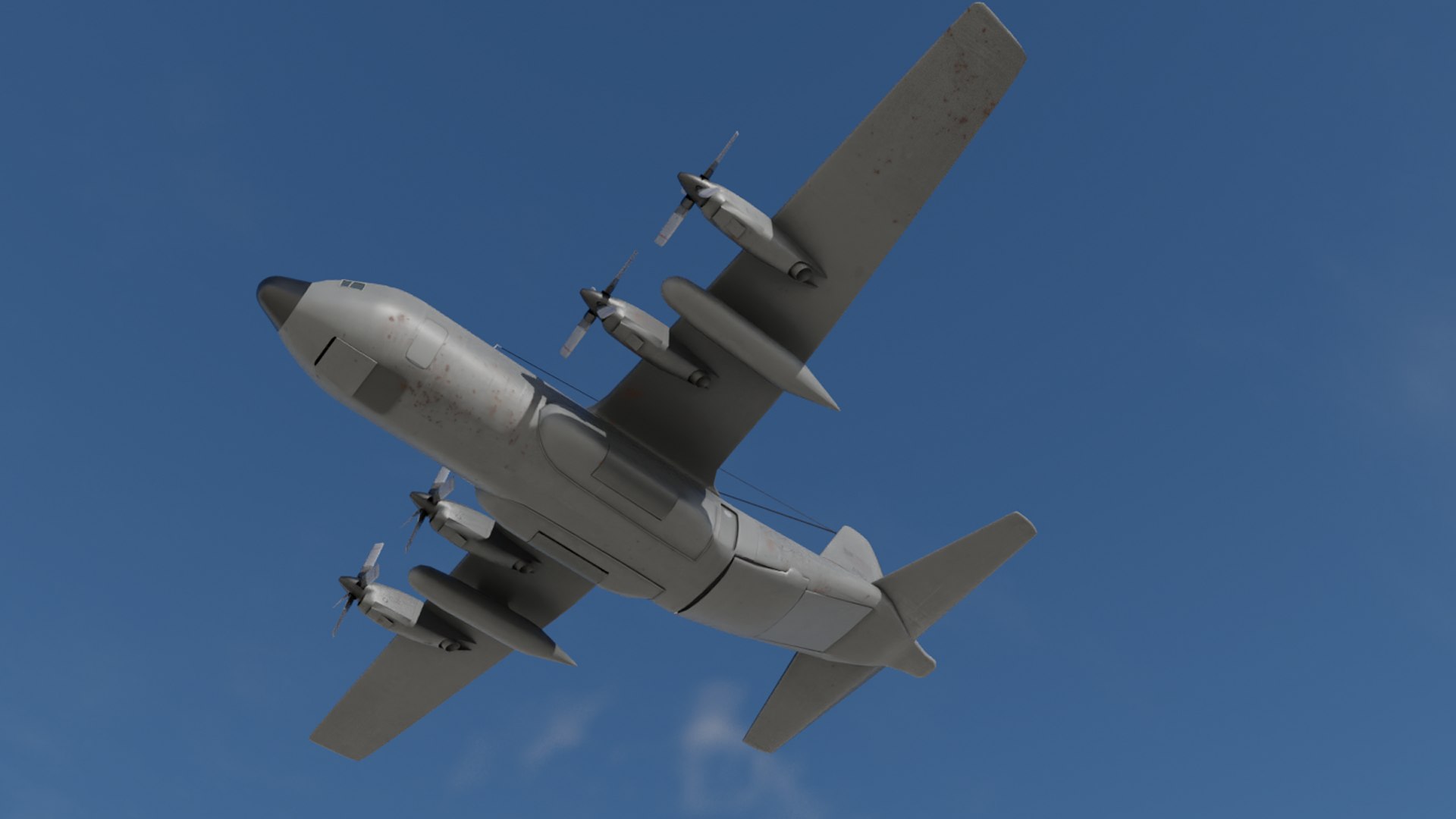 Lockheed C-130 Model - TurboSquid 2206190
