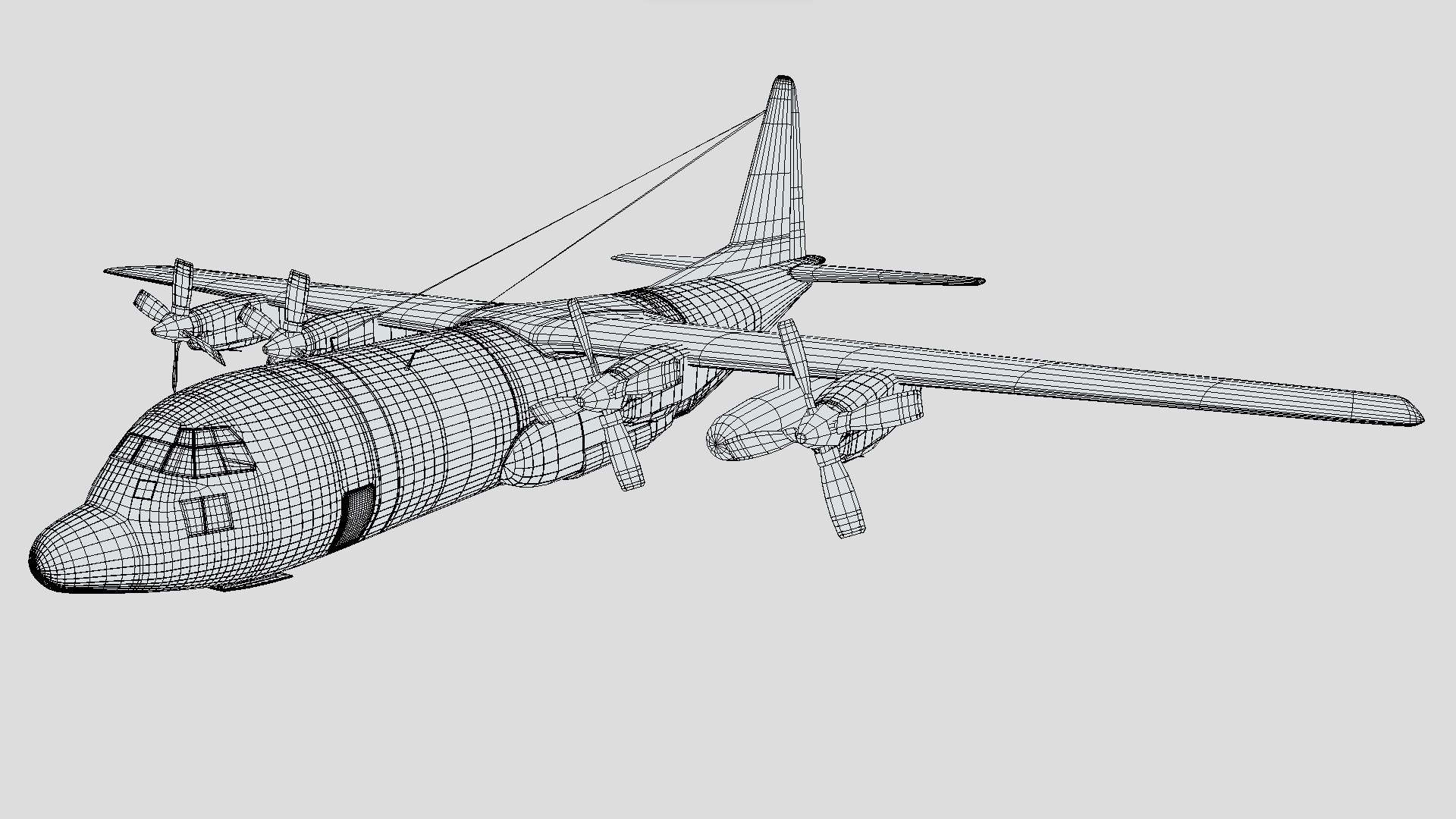 Lockheed C-130 Model - TurboSquid 2206190