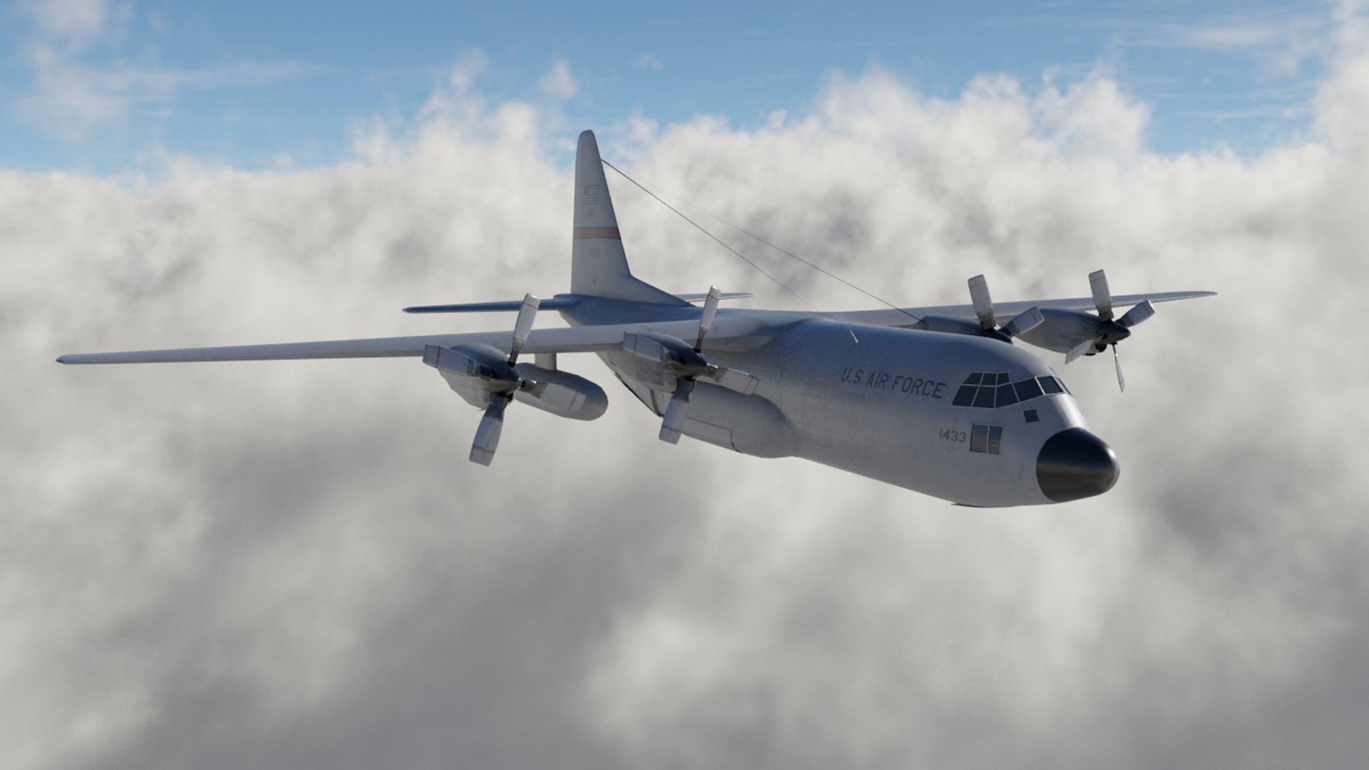 Lockheed C-130 Model - TurboSquid 2206190