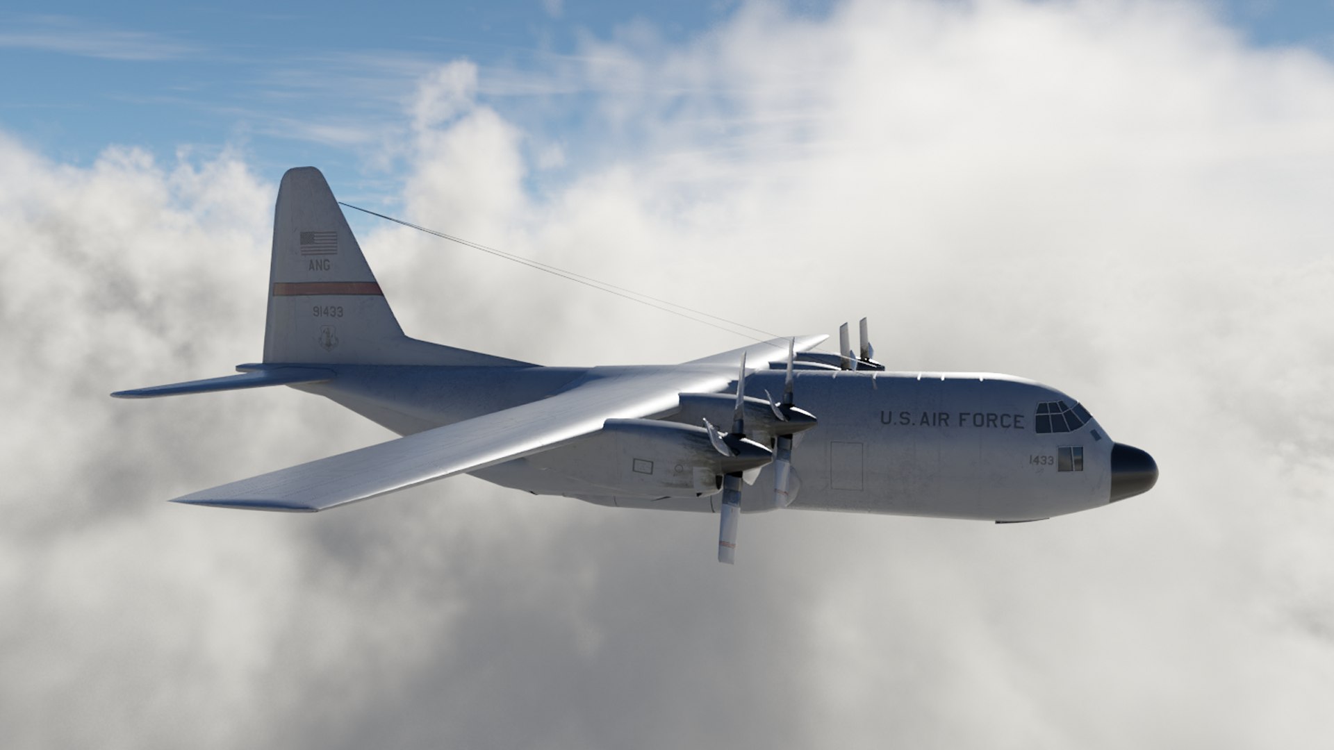 Lockheed C-130 Model - TurboSquid 2206190