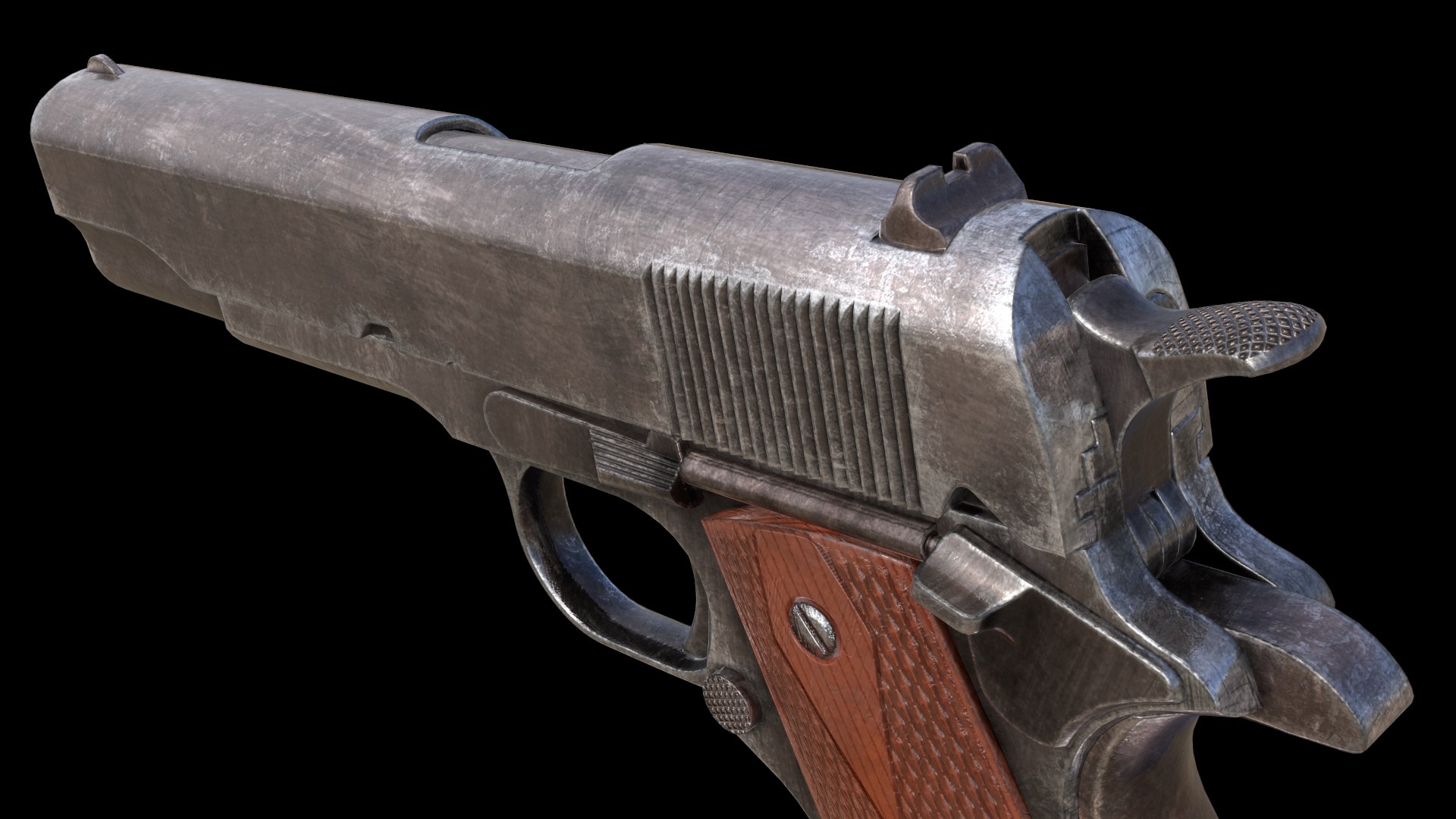 3D Colt 1911 M1911 Game Ready - TurboSquid 2087564