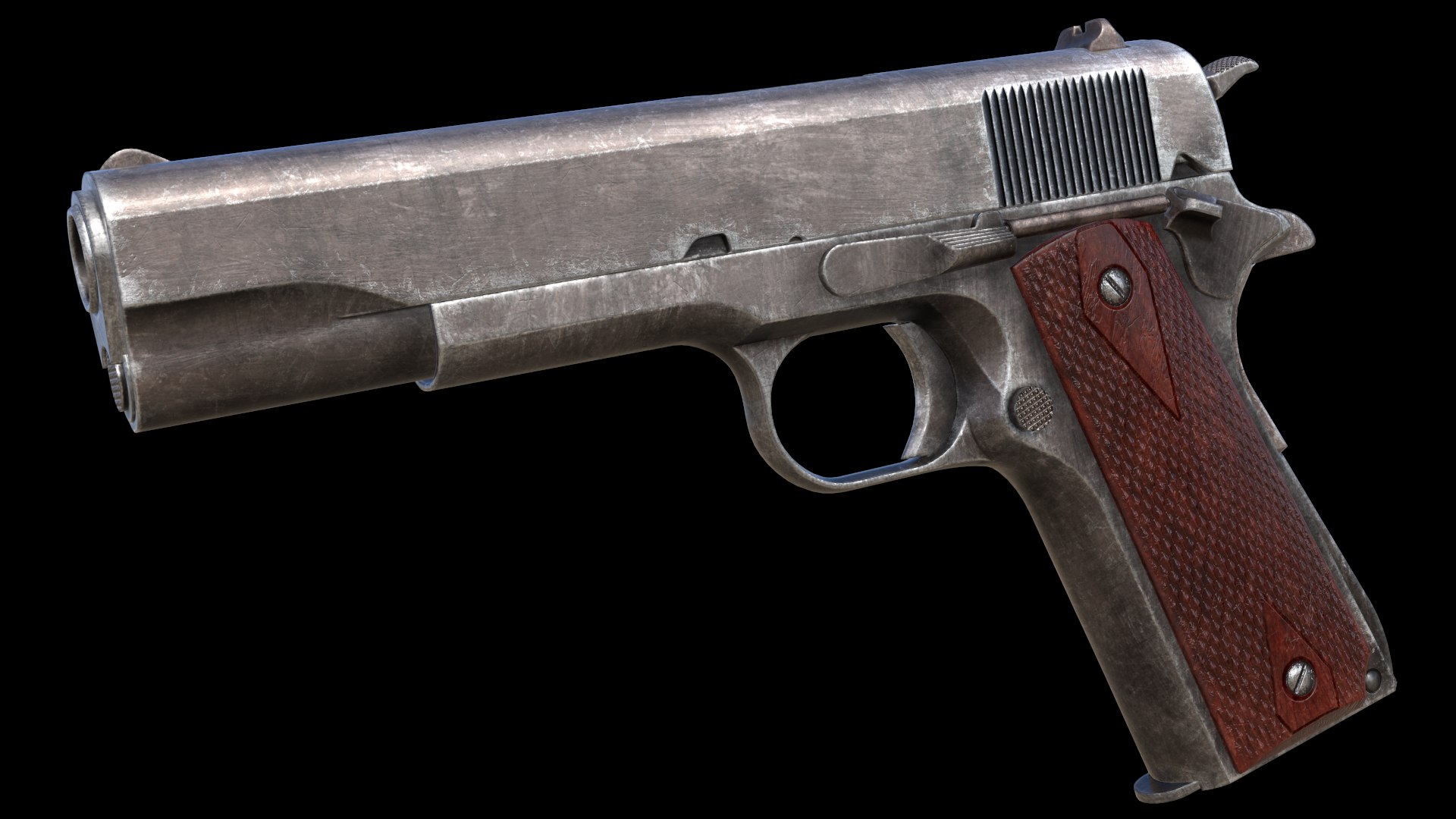 3D Colt 1911 M1911 Game Ready - TurboSquid 2087564