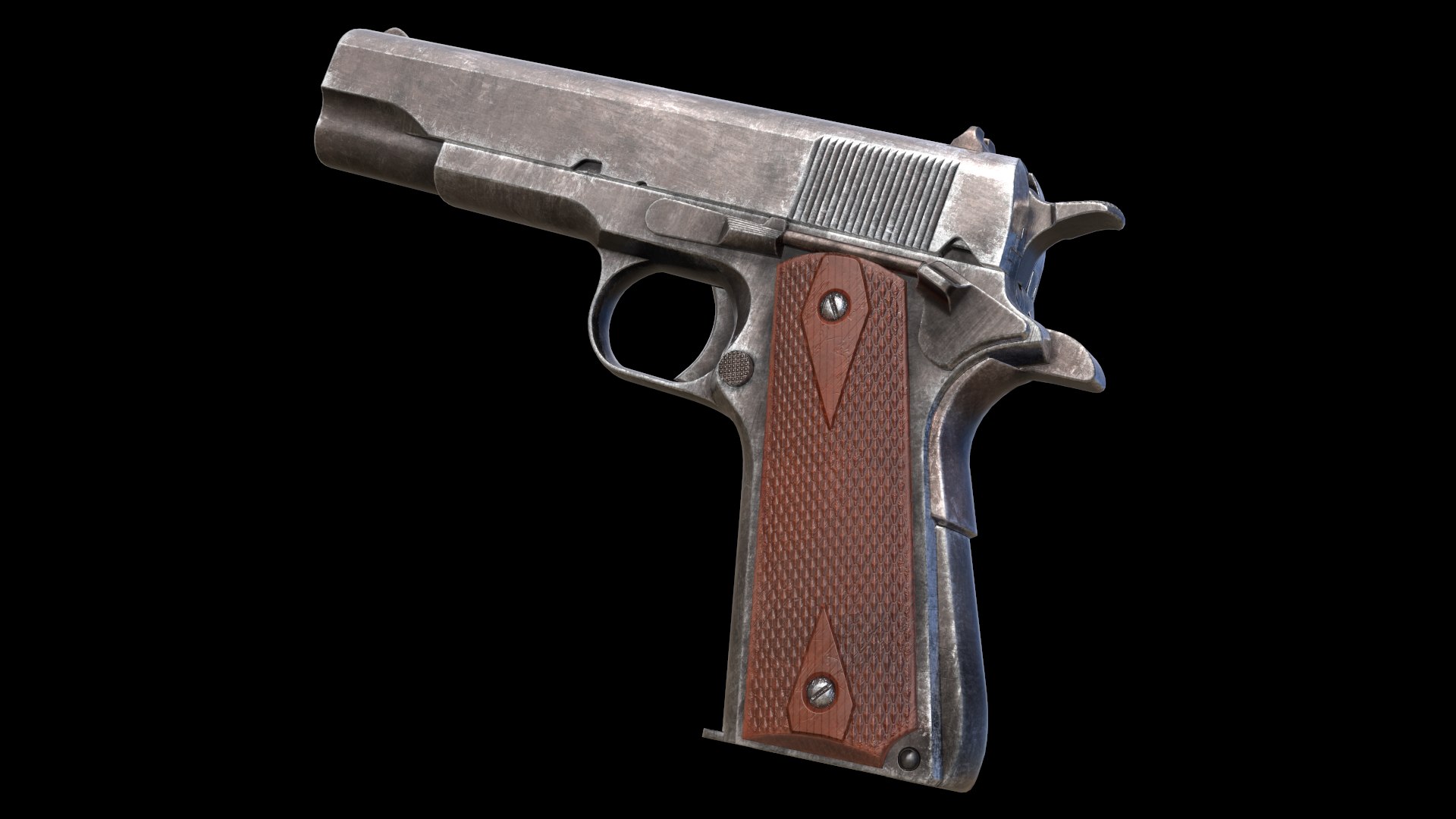 3D Colt 1911 M1911 Game Ready - TurboSquid 2087564