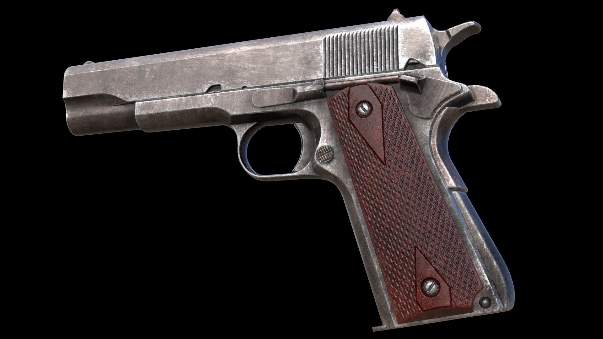 3D Colt 1911 M1911 Game Ready - TurboSquid 2087564