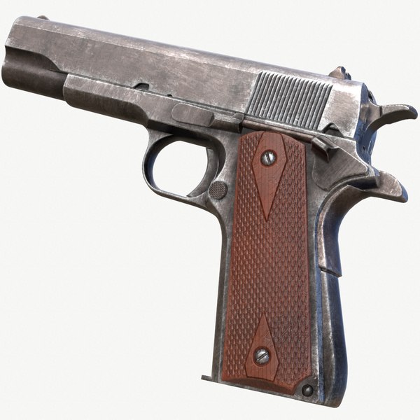 modelo 3d Colt 1911 M1911 Game Ready - TurboSquid 2087564