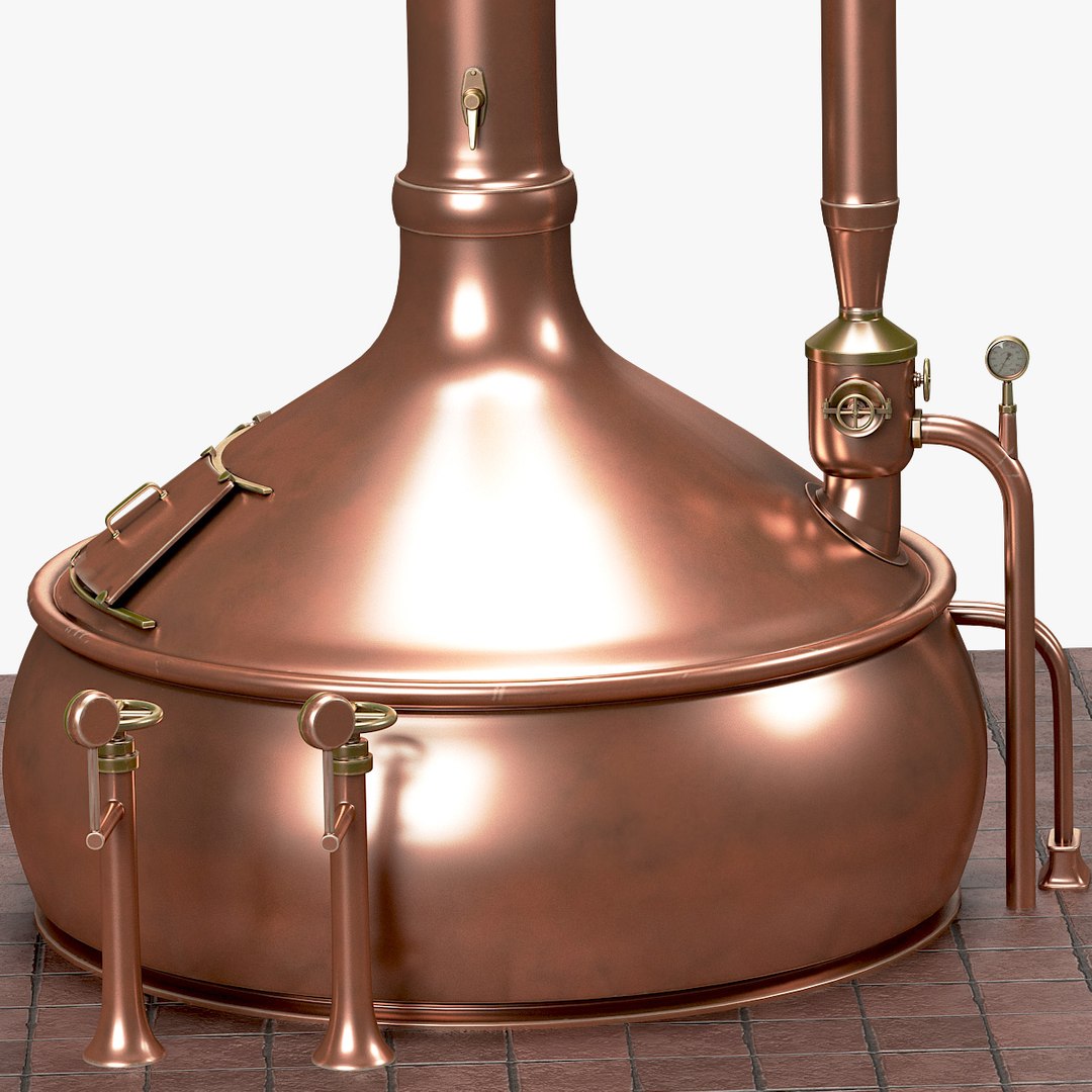 Beer Boiling Kittle 3d Max