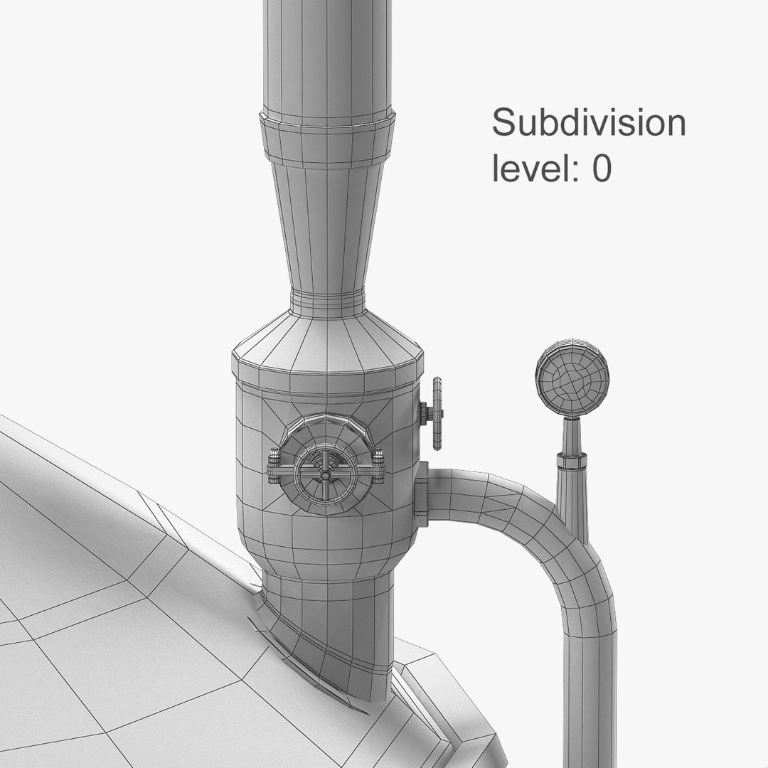 Beer Boiling Kittle 3d Max