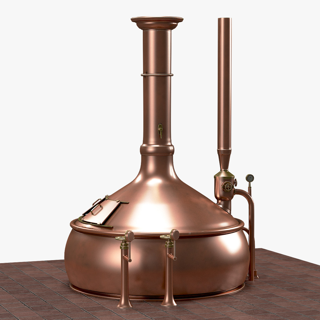 Beer Boiling Kittle 3d Max