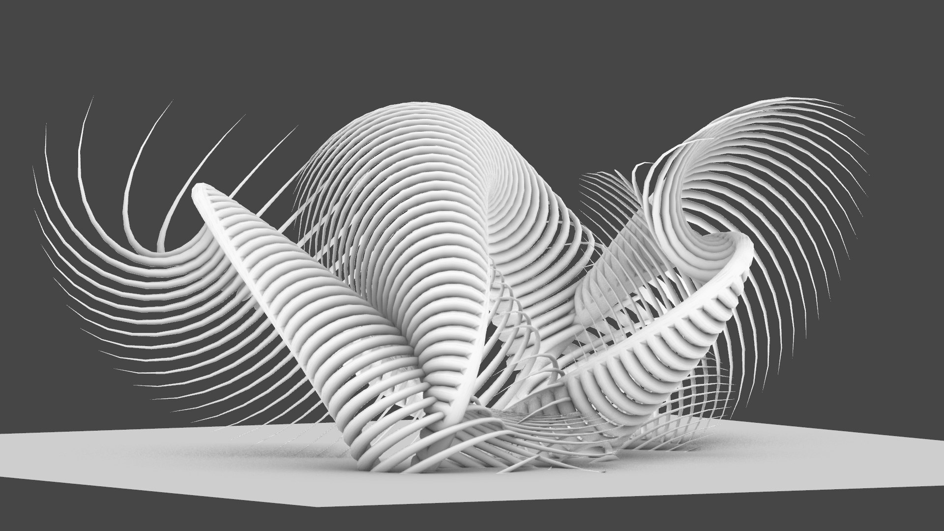 3D Parametric Futuristic Structure Model - TurboSquid 2024135