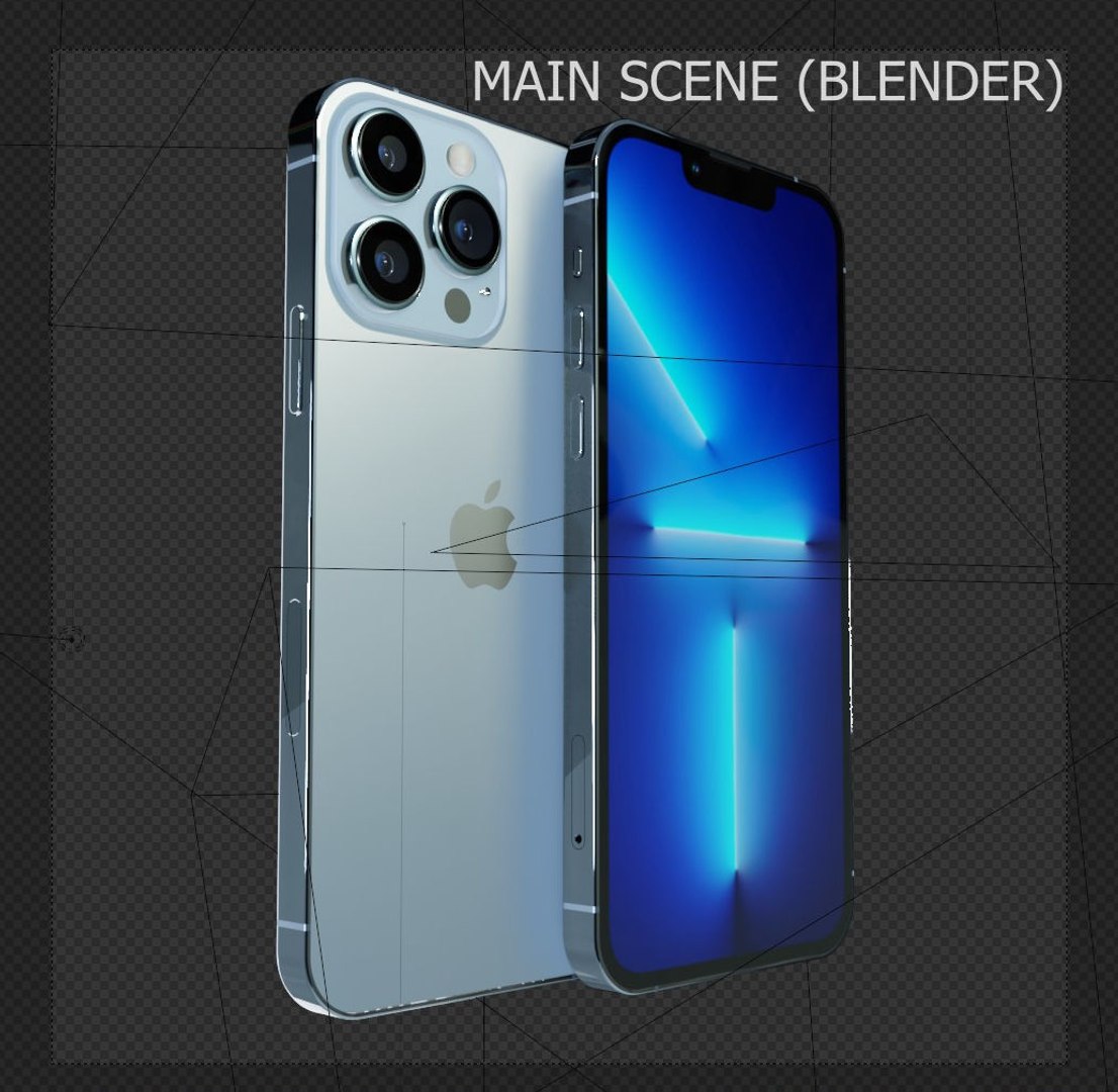 3D model Apple iPhone 13 Pro - TurboSquid 2075371