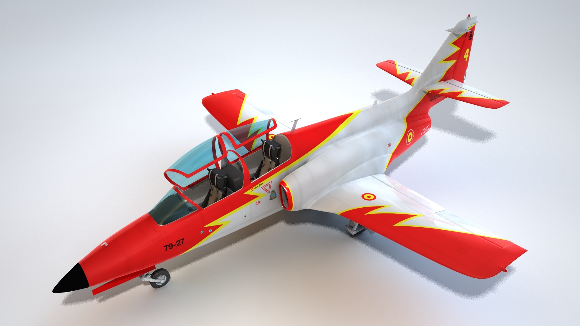 C101 CASA Patrulla Aguila 3D Model - TurboSquid 1804252
