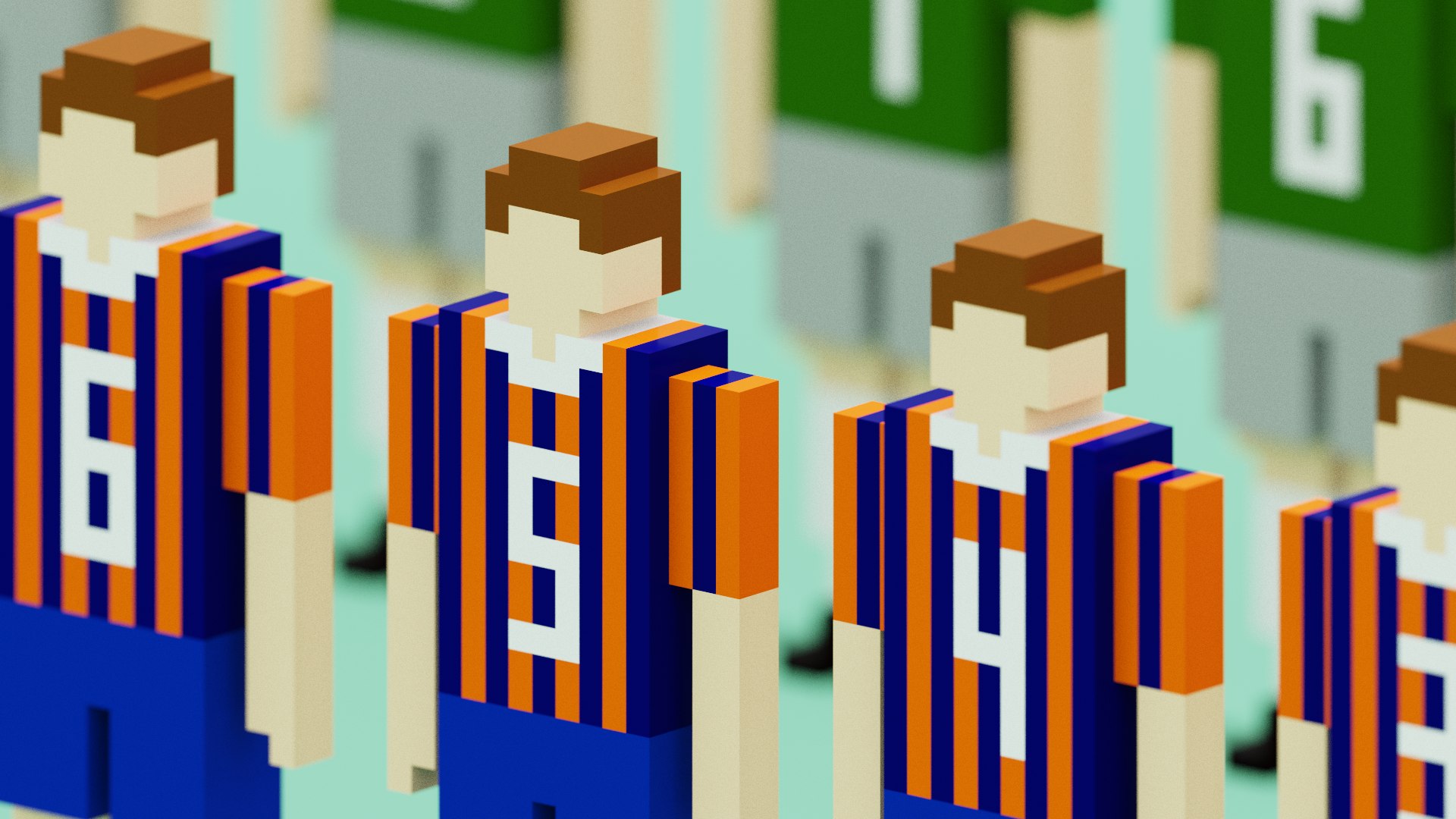 Soccer Players Model - TurboSquid 2061348