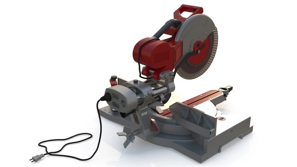 3D model sliding compound miter saw - TurboSquid 1602910