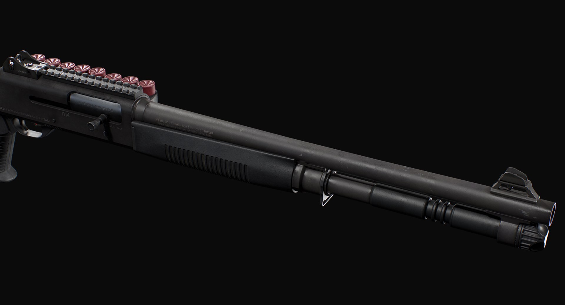 Benelli M4 Super 90 3D - TurboSquid 1639531