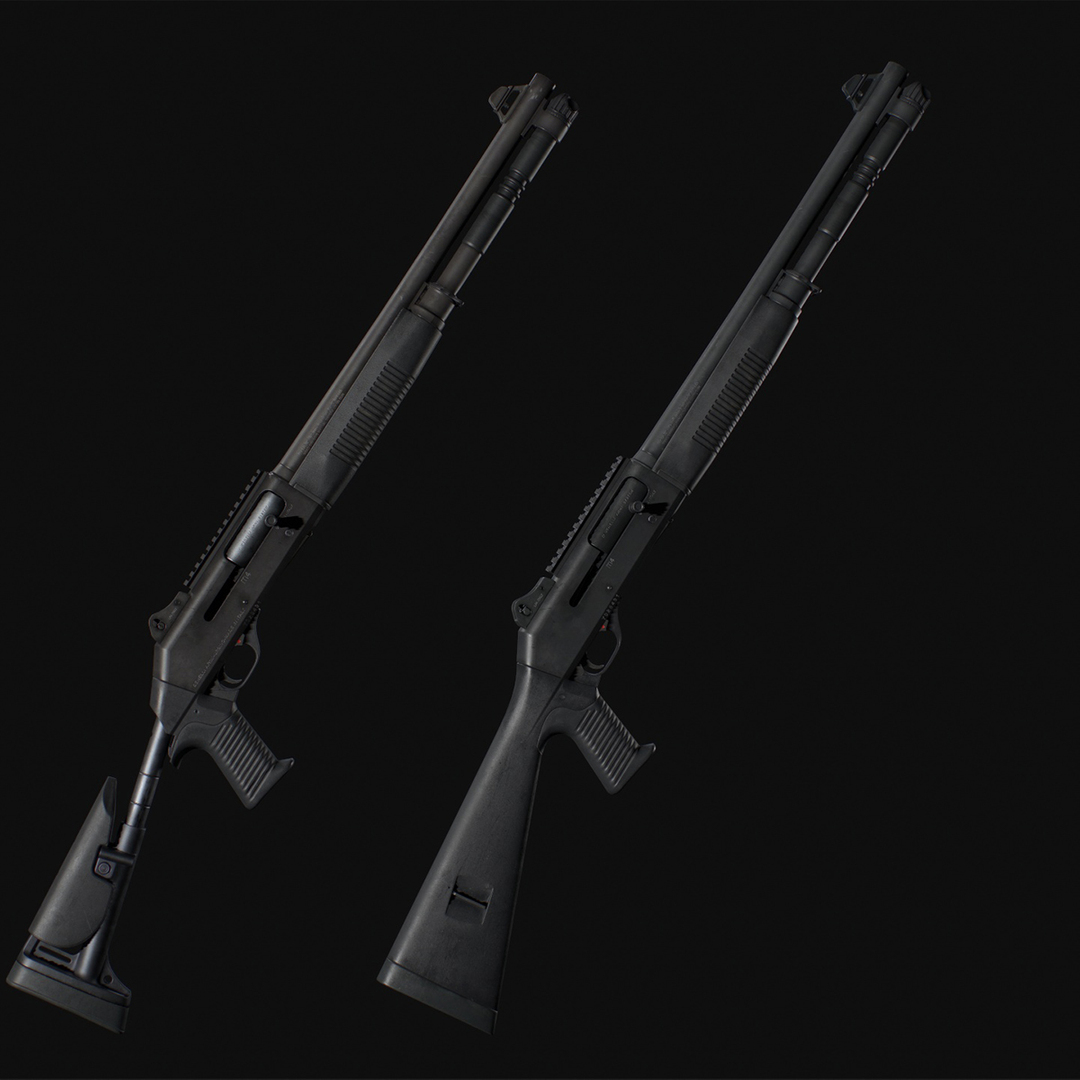 Benelli M4 Super 90 3D - TurboSquid 1639531