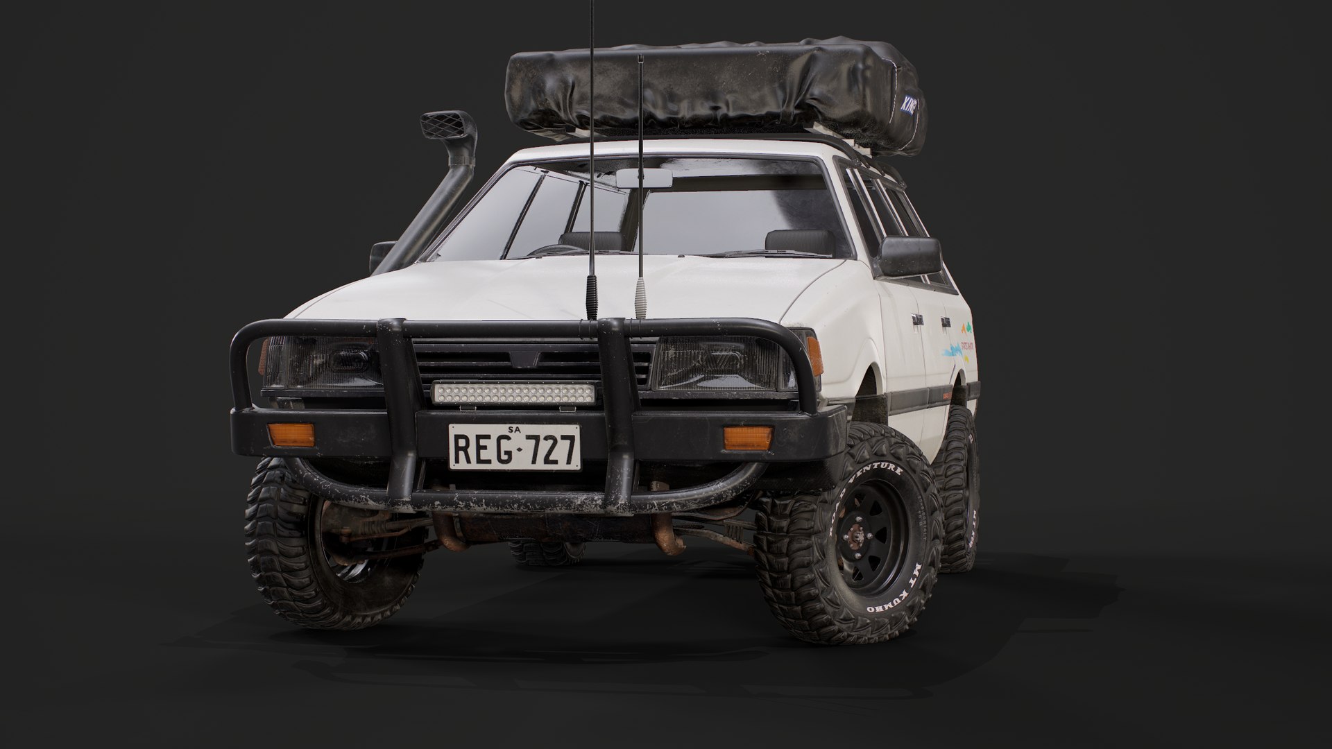 Subaru L Series 4WD 1990 Sports Wagon 3D Model - TurboSquid 1820692