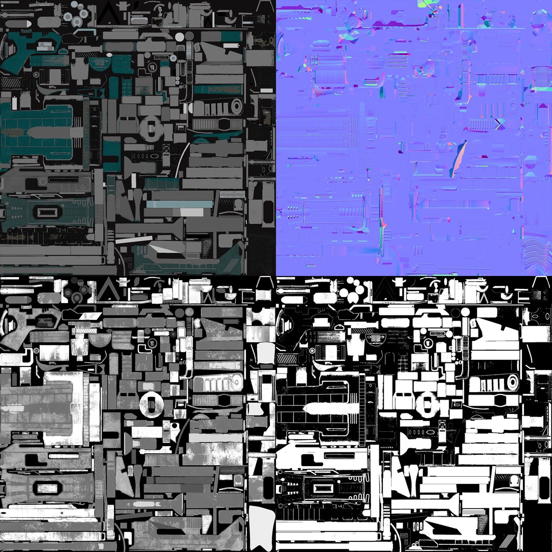 3D Model Assault Rifle - TurboSquid 1674066