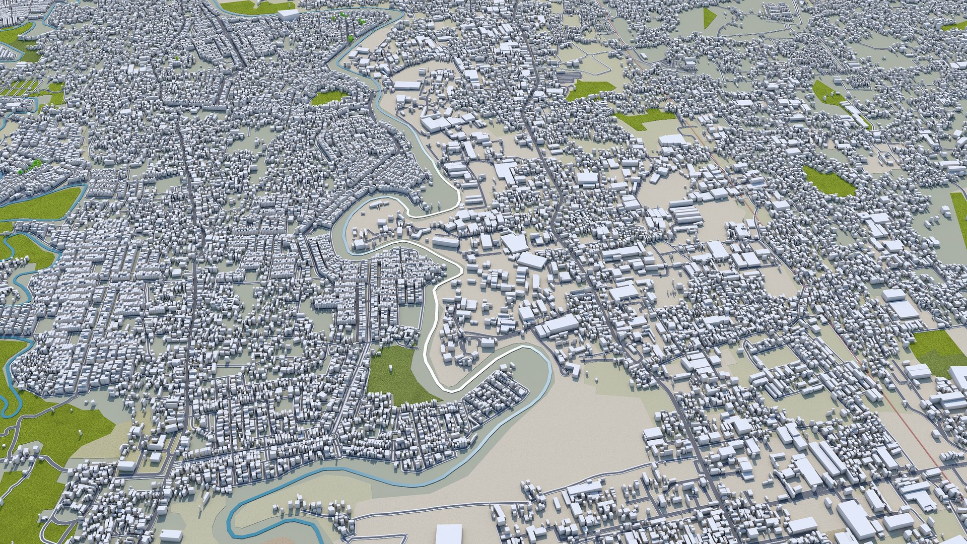 3D Bekasi West Java Indonesia Model - TurboSquid 2084999