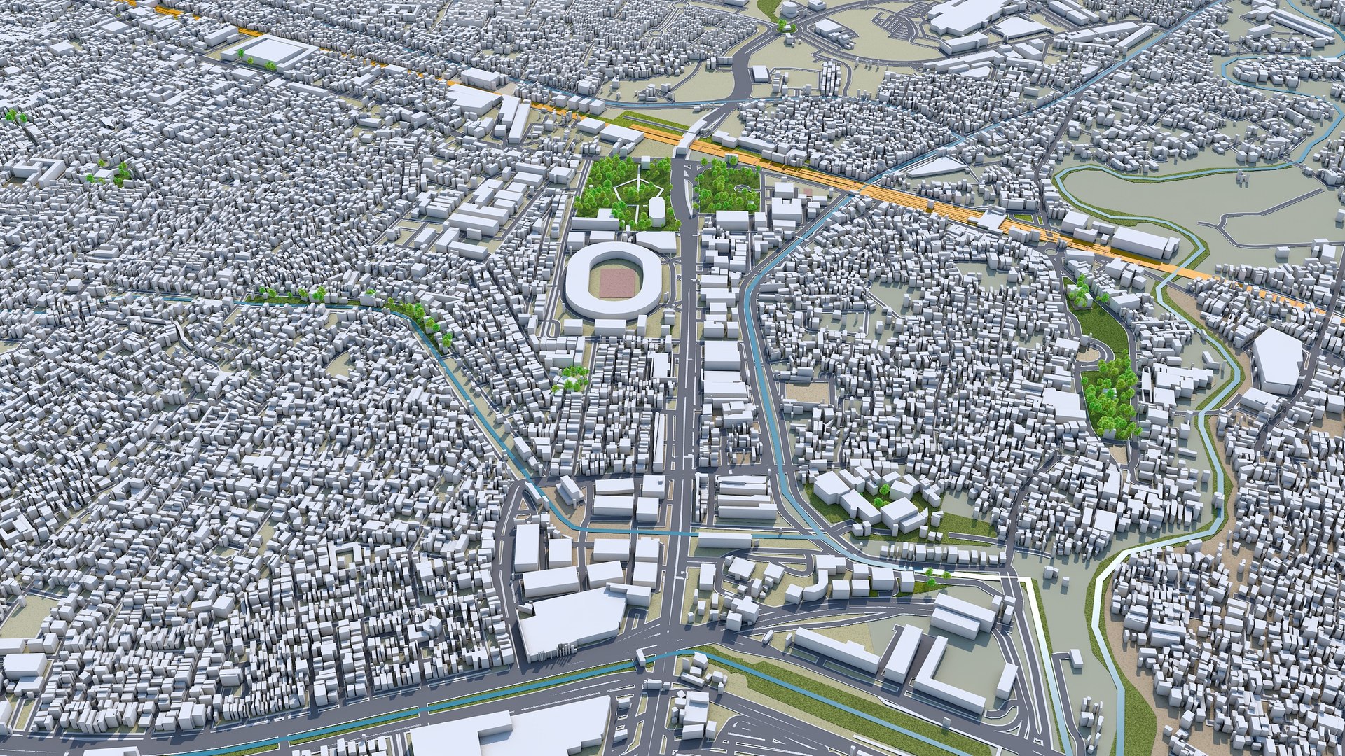 3D Bekasi West Java Indonesia Model - TurboSquid 2084999