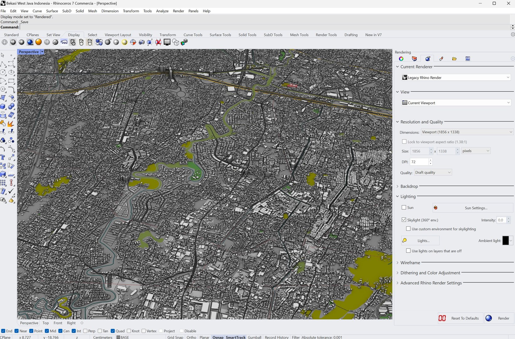 3D Bekasi West Java Indonesia Model - TurboSquid 2084999