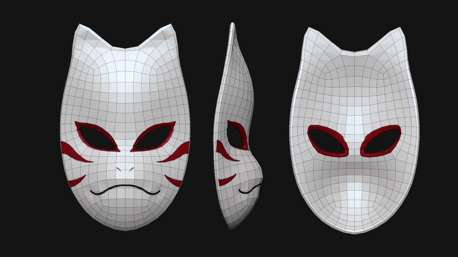 3D mask - model - TurboSquid 1619889