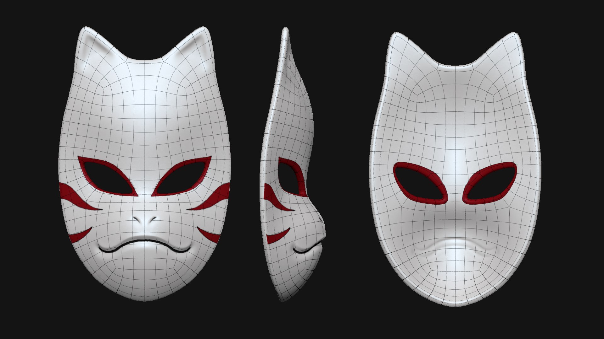 3D mask - model - TurboSquid 1619889
