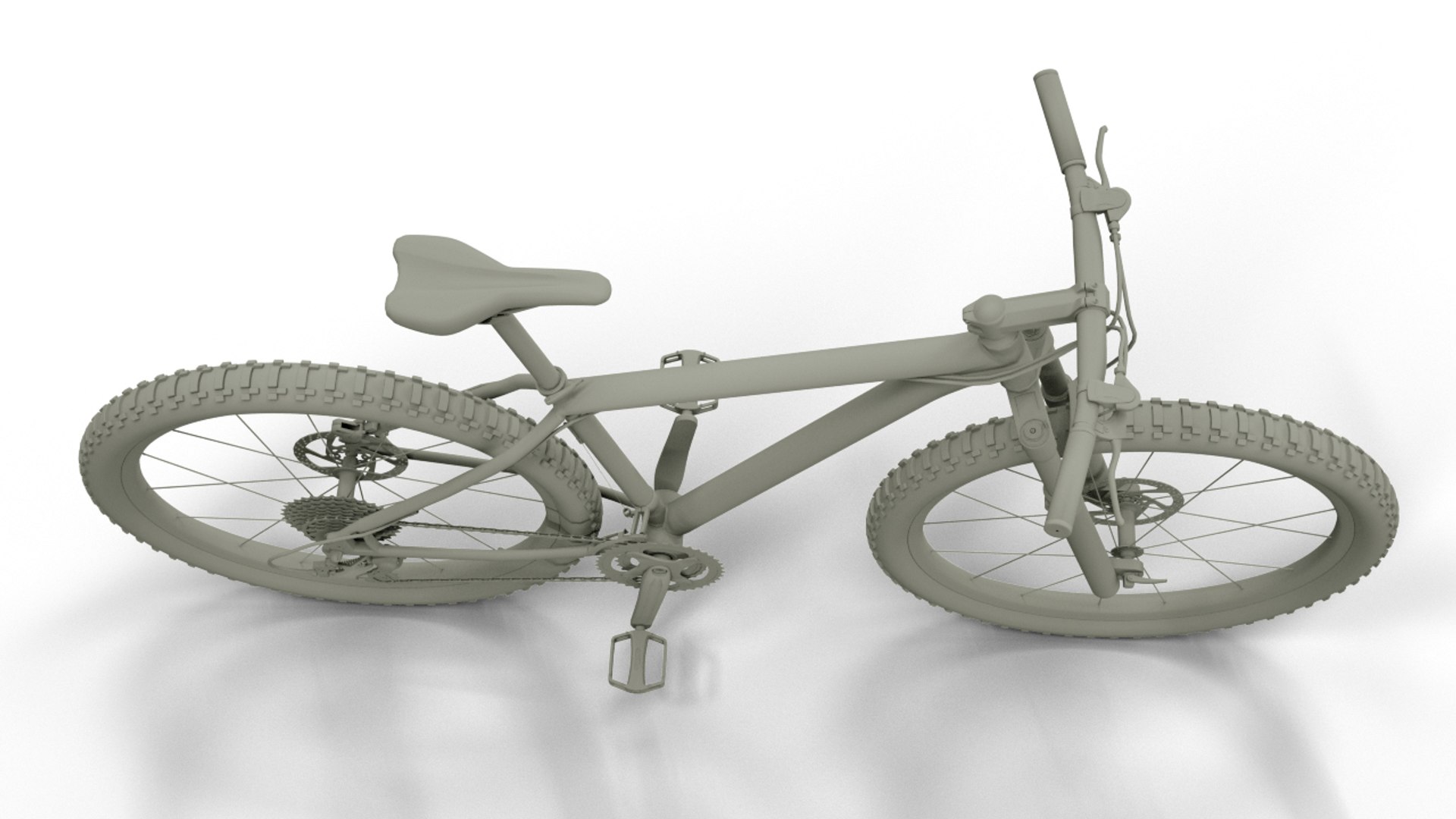 3d Mountain Bike Model