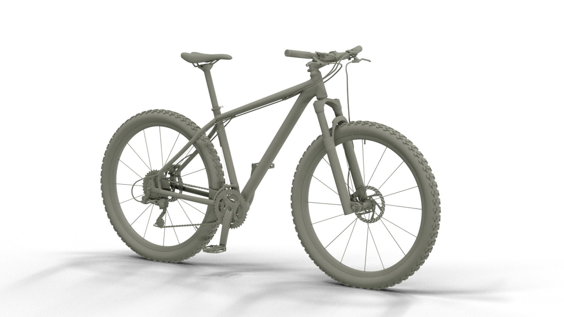 3d Mountain Bike Model
