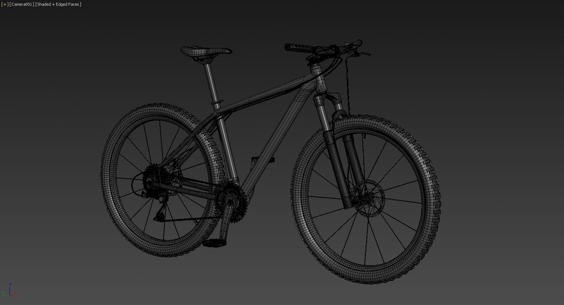 3d Mountain Bike Model
