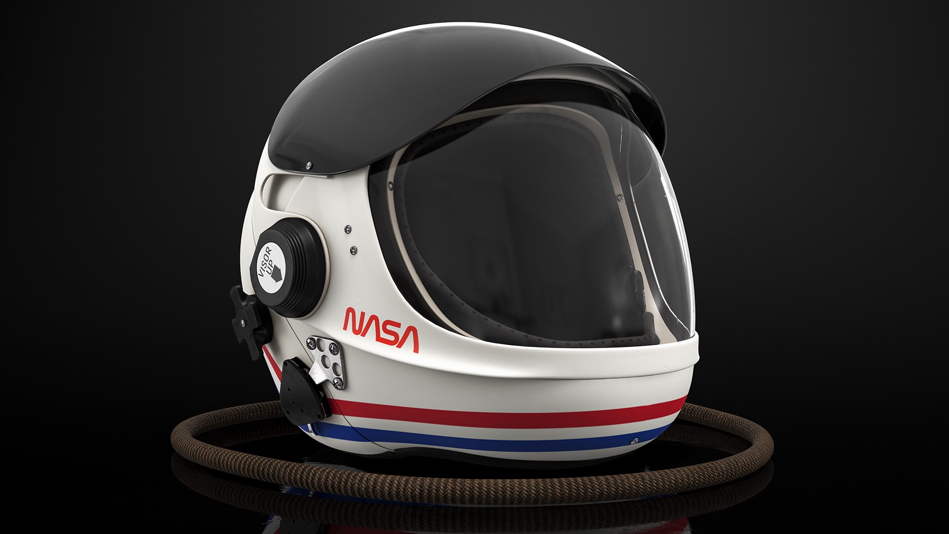 Nasa Launch Entry Helmet 3D - TurboSquid 1606365