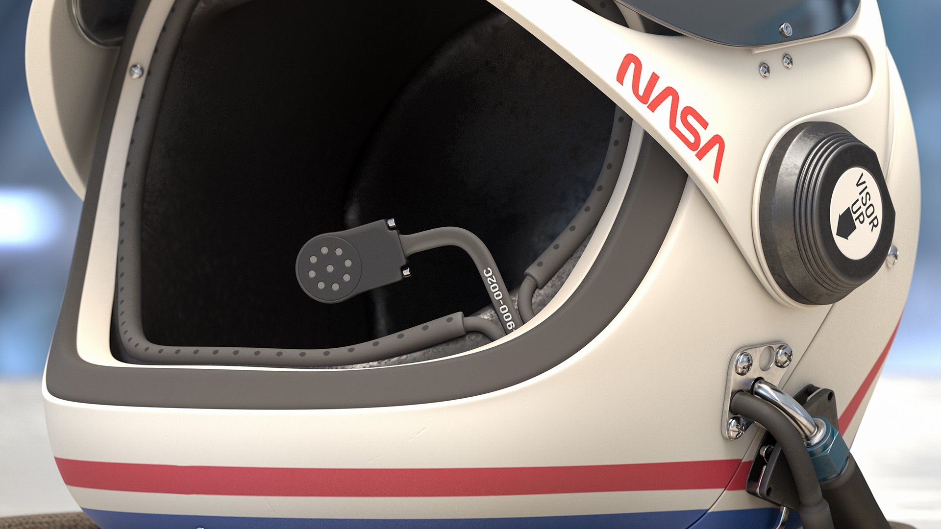 Nasa Launch Entry Helmet 3D - TurboSquid 1606365